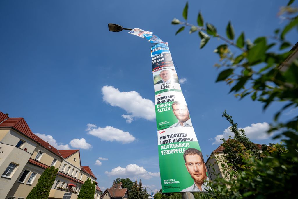 Umfrage: AfD führt in Thüringen, knappes Rennen mit CDU in Sachsen