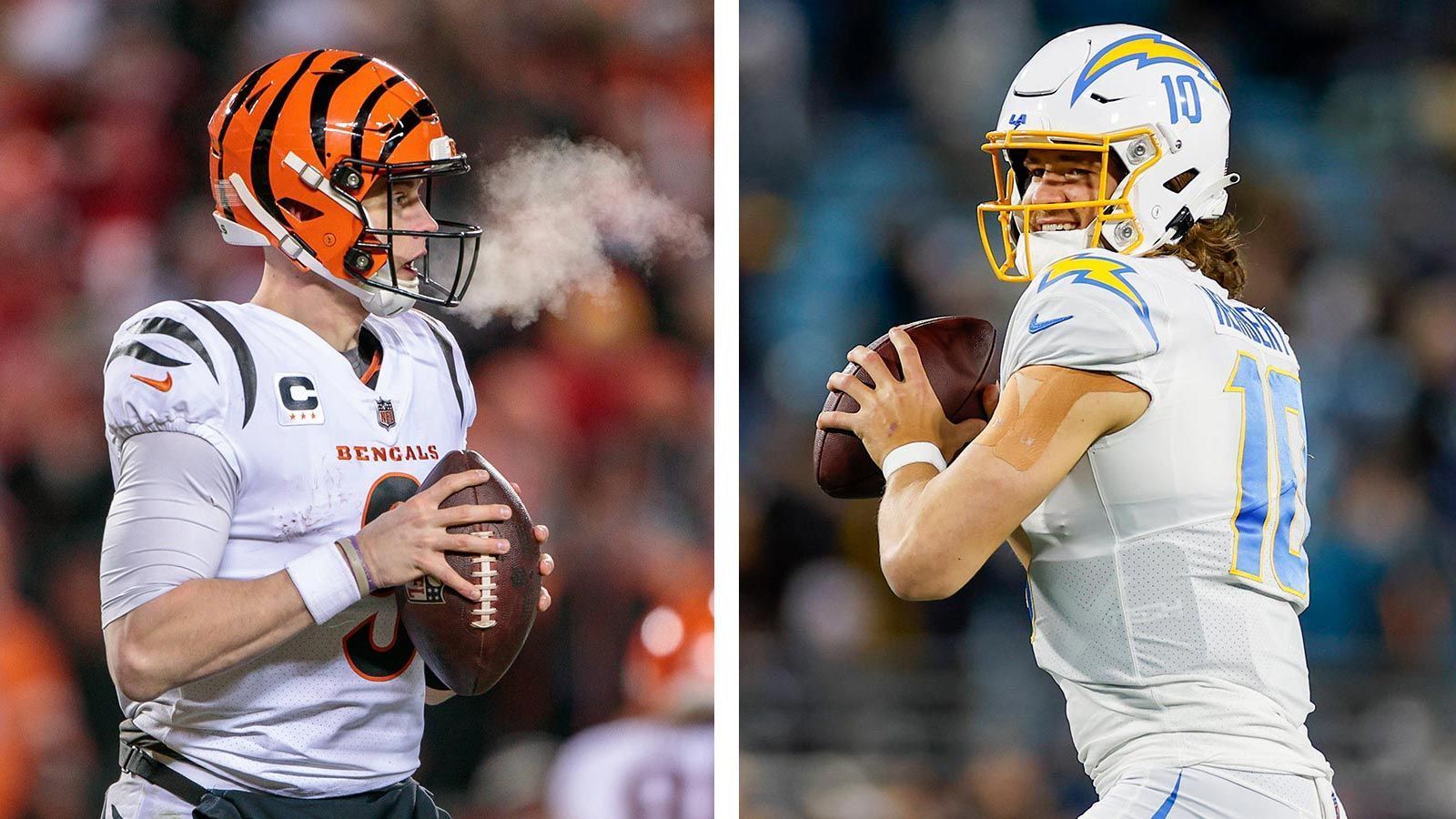 NFL: Joe Burrow vs. Justin Herbert in Vertrags-Spielchen NFL: Joe Burrow vs. Justin Herbert in Vertrags-Spielchen