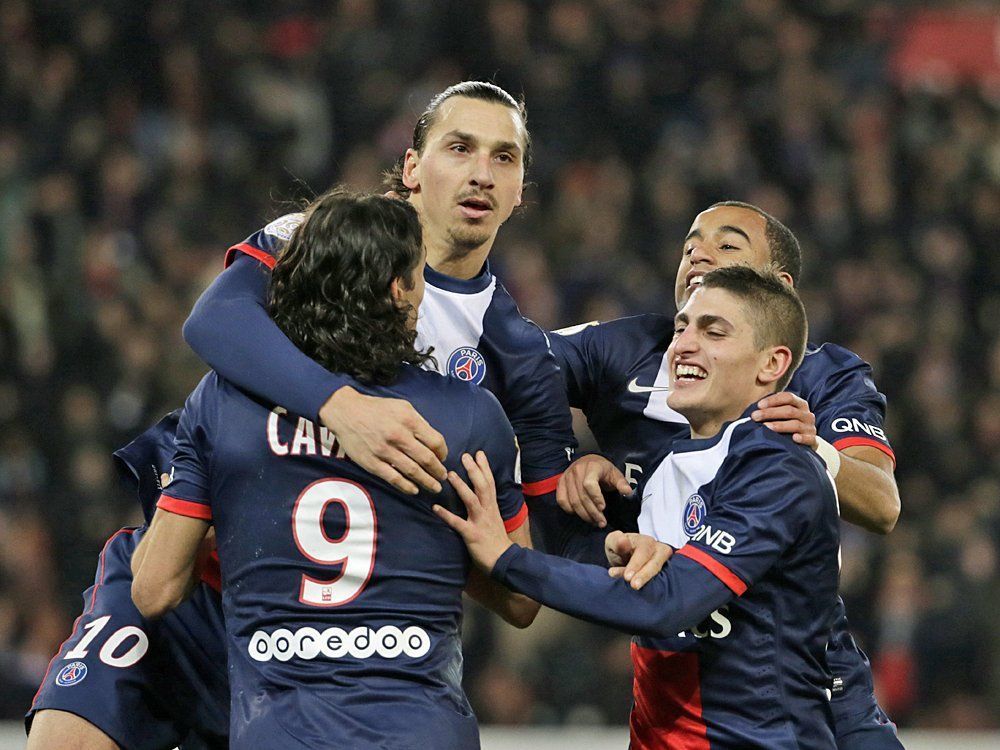 Paris mit Kantersieg - Doppelpack von Ibrahimovic Paris mit Kantersieg - Doppelpack von Ibrahimovic
