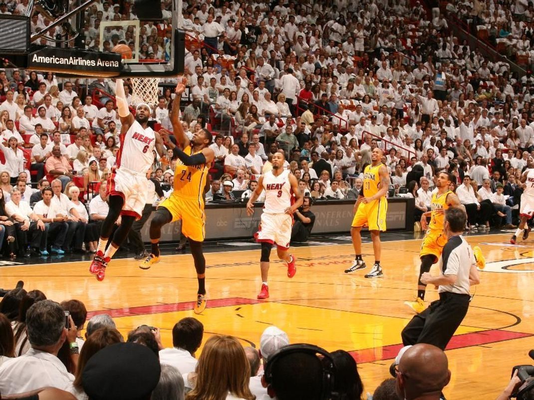 Miami zum vierten Mal in Folge im NBA-Finale Miami zum vierten Mal in Folge im NBA-Finale