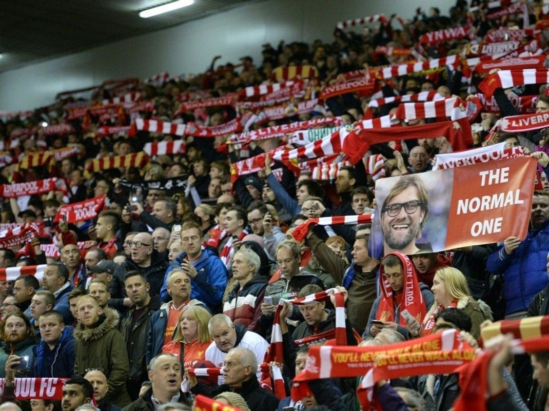 Zu hohe Ticketpreise: Fanprotest in Liverpool Zu hohe Ticketpreise: Fanprotest in Liverpool