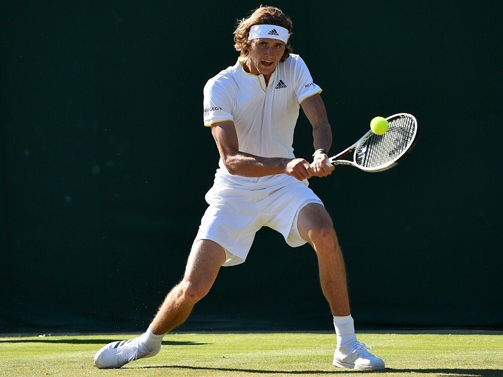 Wimbledon: Alexander Zverev erreicht erstmals zweite Grand-Slam-W Wimbledon: Alexander Zverev erreicht erstmals zweite Grand-Slam-W
