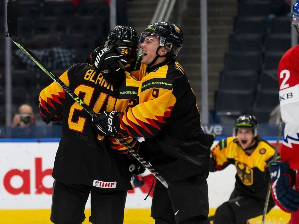 Eishockey: Erster WM-Sieg für U20 dank Blank-Hattrick Eishockey: Erster WM-Sieg für U20 dank Blank-Hattrick